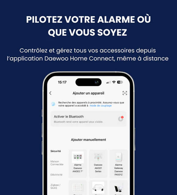 DAEWOO – ALARME – STARTER PACK – VIGILIA WIFI + 4G – Secu.nc